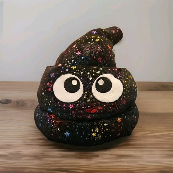 Fiesta | Toys | Fiesta Plush Poop Emoji Novelty Hat Black Colorful ...
